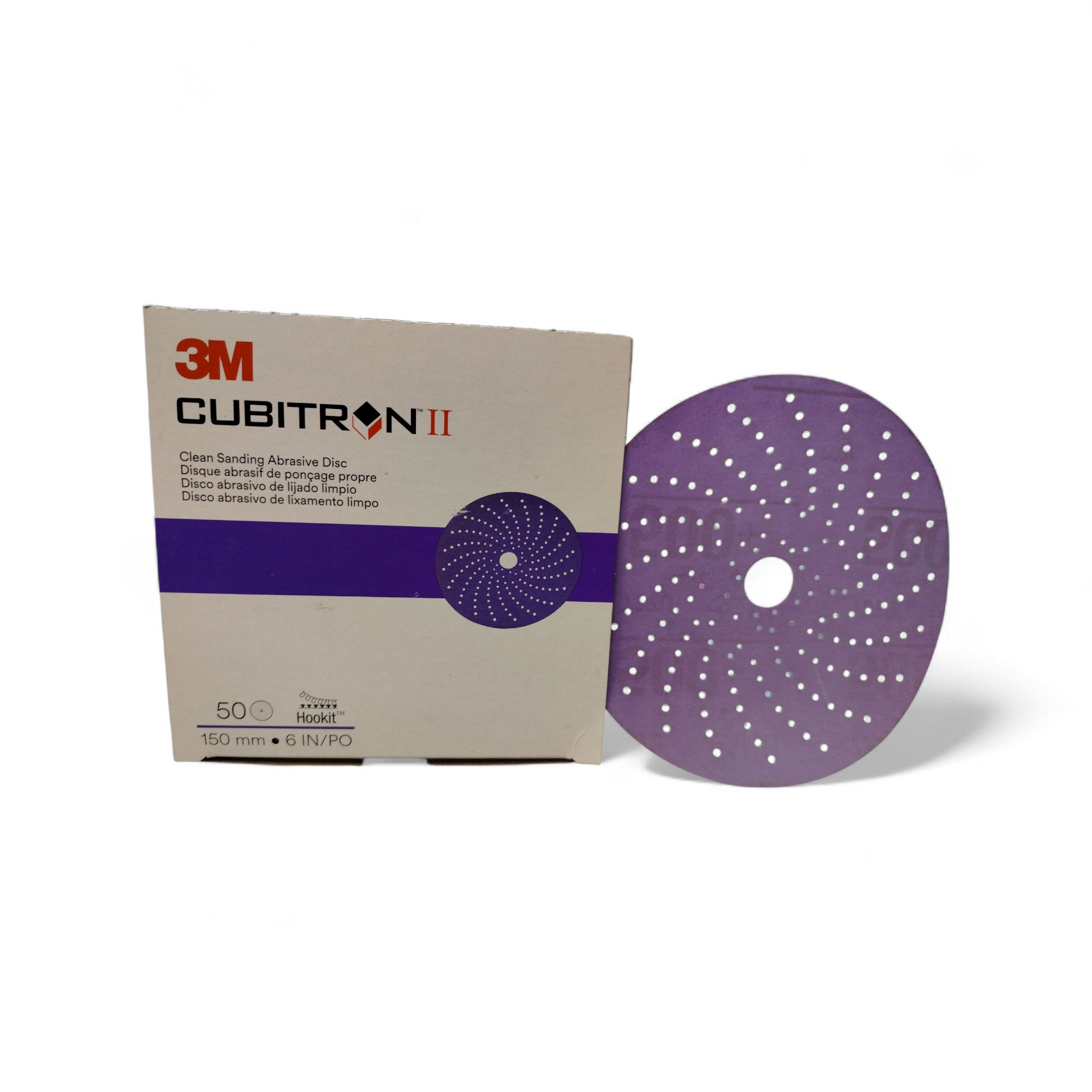 3M DISCHETTI CUBITRON II HOOKIT 737U 150 mm P500 - Colori & Vernici
